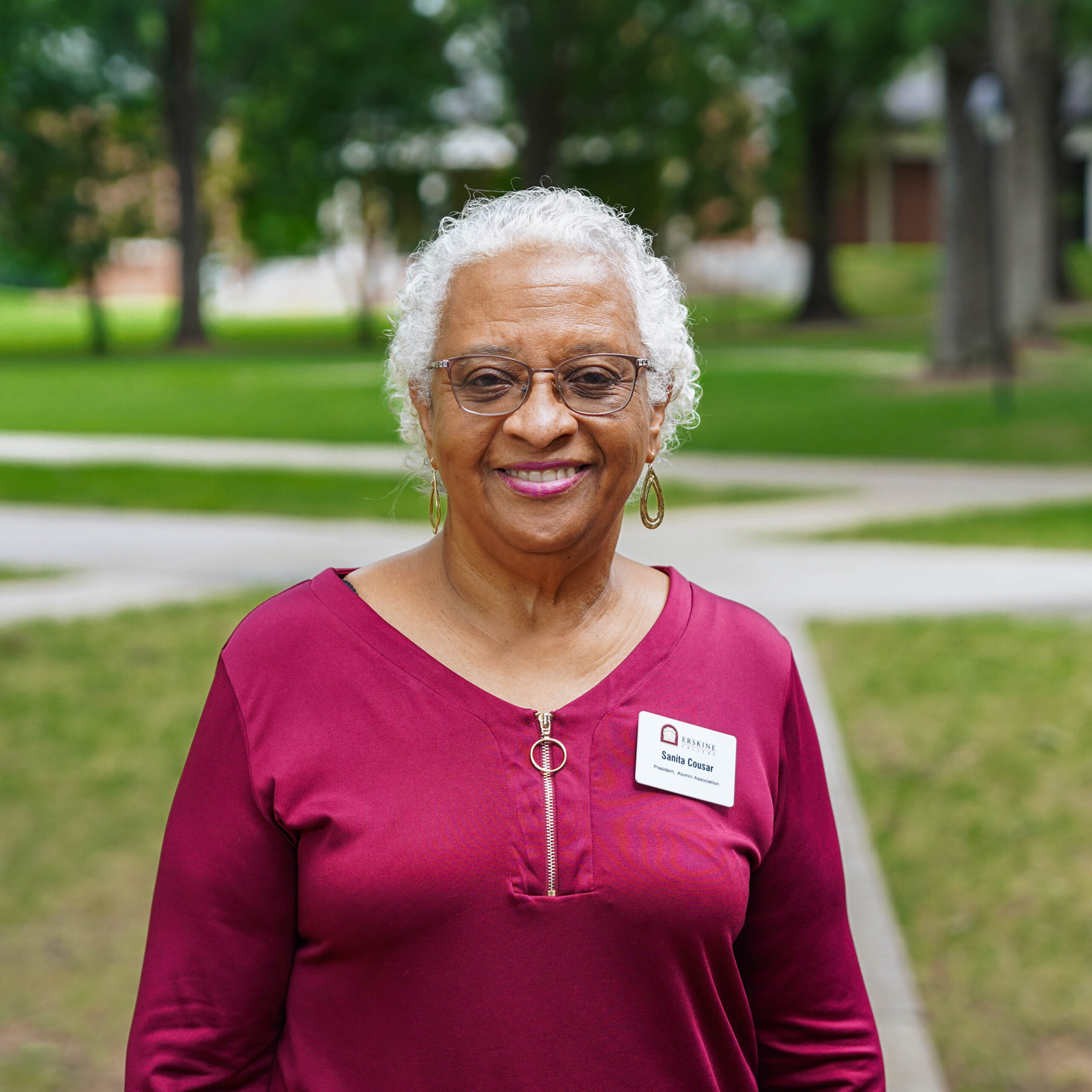 Dr. Sanita Cousar - Erskine Alumni